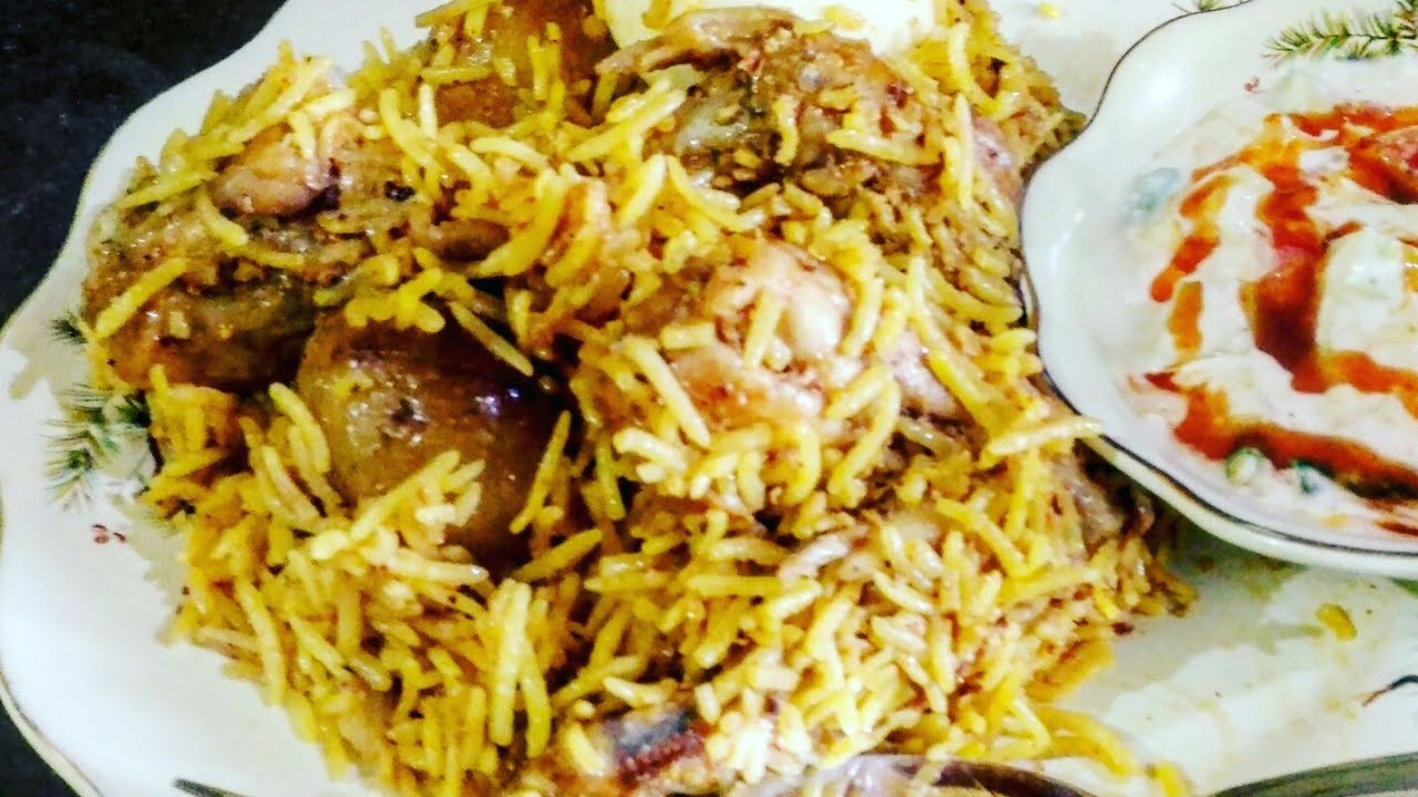 Chicken Biryani || Easiest Recipe || Simple Biryani Recipe || Microwave ...
