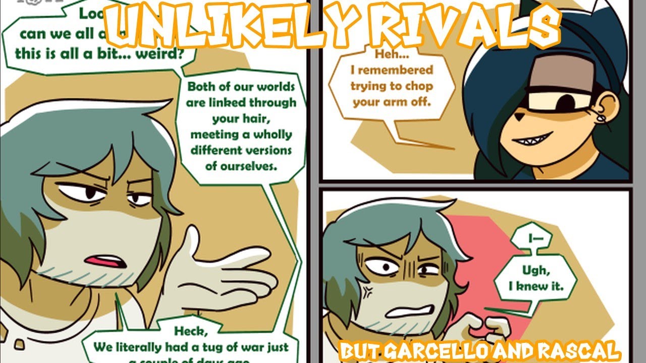 GET OVER IT GARCELLO!!| FNF Unlikely Rivals but Garcello and Rascal ...