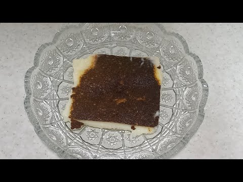 türk mətbəxindən kazandibi tatlısı . qazandibi şirniyatı