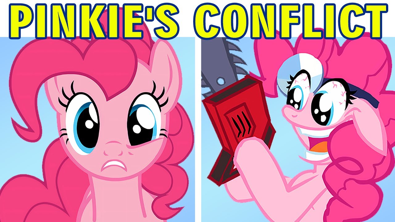 MLP Pinkie's Conflict VS Friday Night Funkin + Twilight & Applejack ...