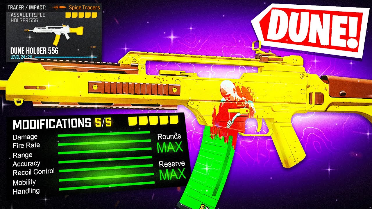 *NEW* DUNE "HOLGER 556" BUILD is POWERFUL in MW3 UPDATE! 💥 (Best Holger ...