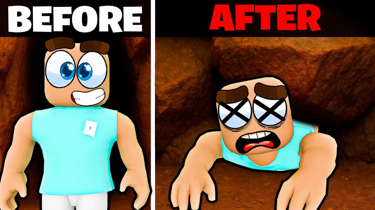 i tried to survive the Roblox cave diving experience... - YouTube