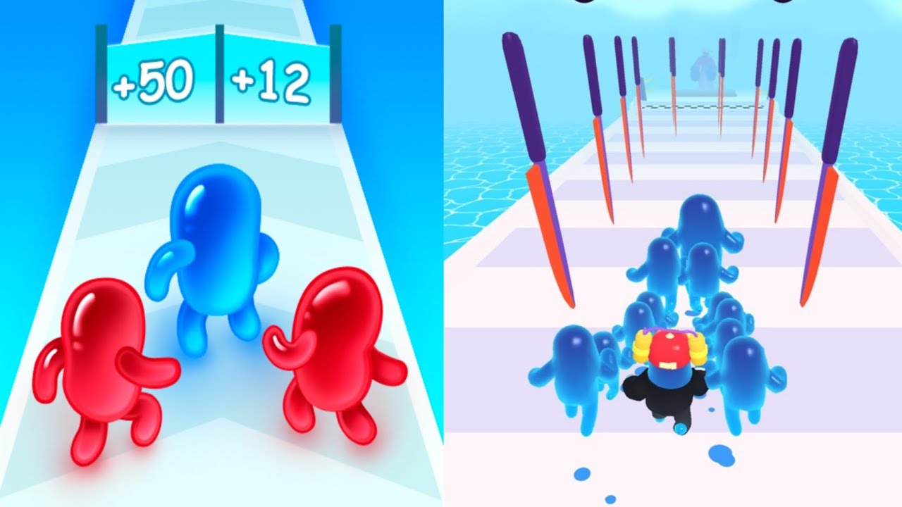JOIN BLOB CLASH 3D - FIGHTING GAME 🎯 BLOB CLASS GAMEPLAY - LEVEL UP ...