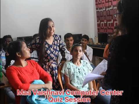 Quiz Session In Maa Vaishnavi Computer Center Maner (Independence Day) - YouTube