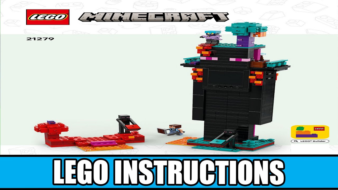 LEGO Instructions - Minecraft - 21279 - The Enderman Tower - Minifig ...