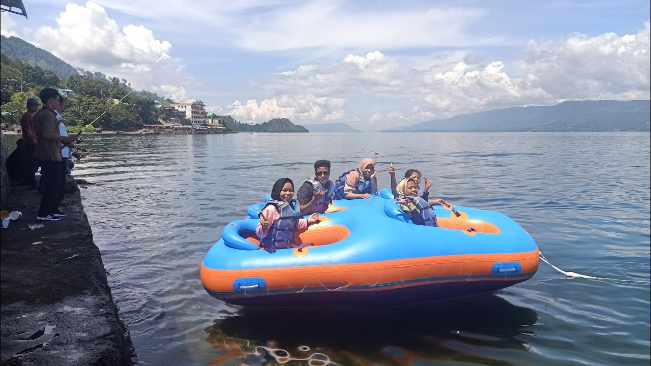 Permainan donat boat - YouTube