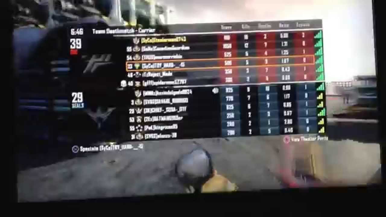 Call of duty bo2 carrier gameplay. - YouTube