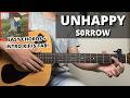 unhappy - s0rrow (Guitar Tutorial) Easy Chords For Beginner + Intro ...