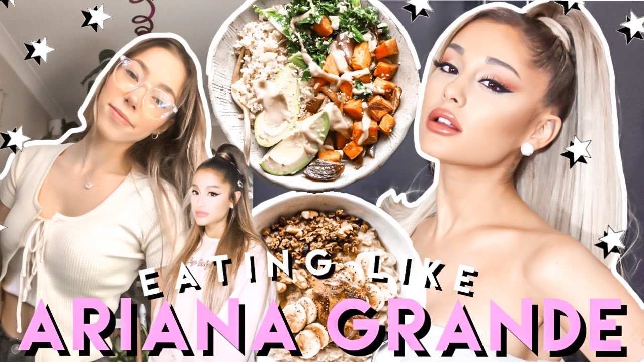 I Ate like Ariana Grande For 24 Hours // vegan food, workouts and more ...