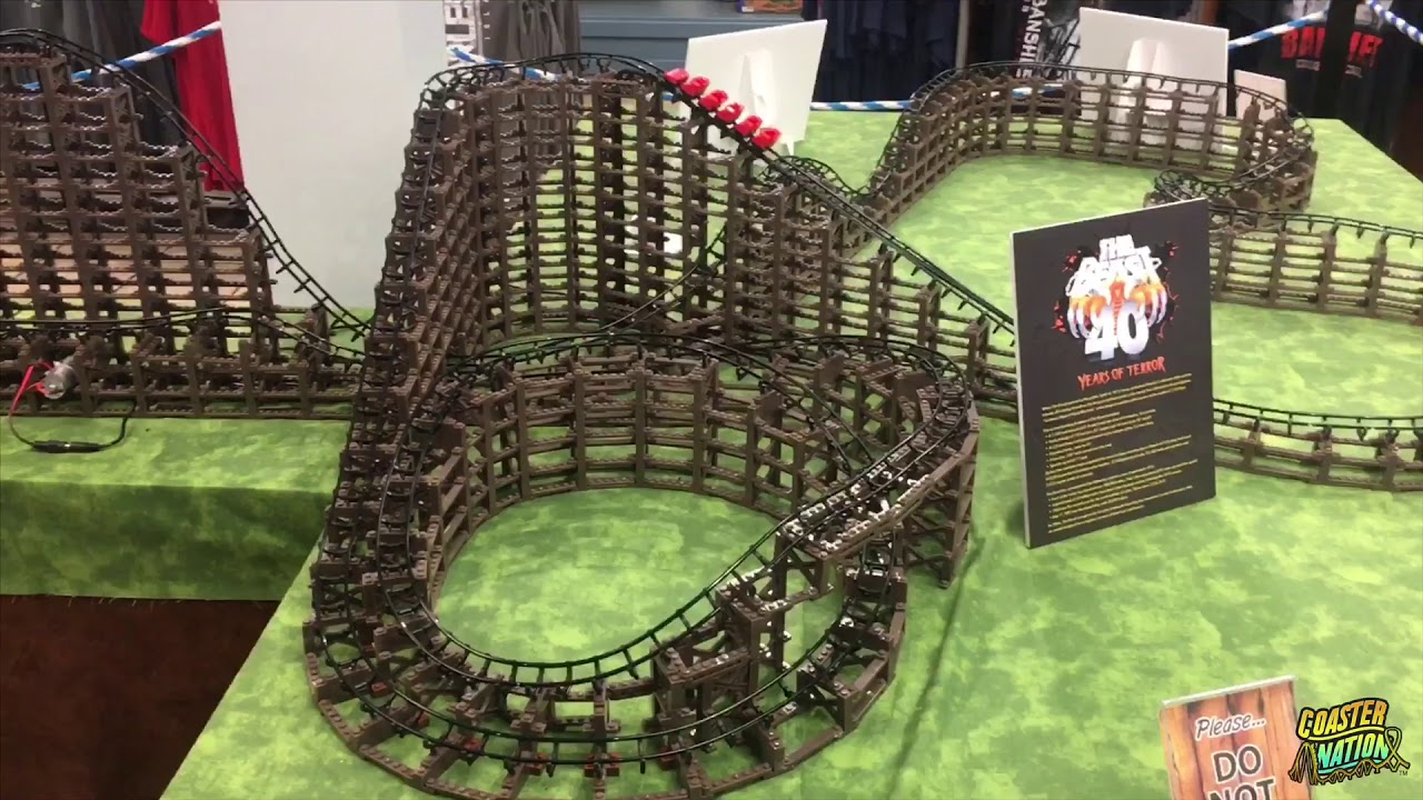 The Beast Coaster Dynamix Model Running Complete Circuits at King’s ...