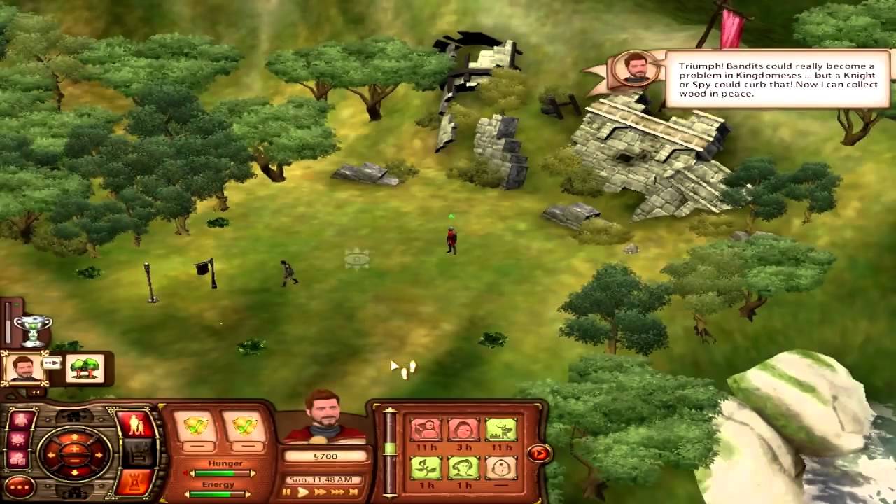 Let's Play The Sims Medieval Part 1.2 - First quest tutorial - YouTube