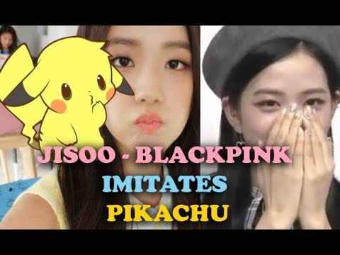 JISOO (BLACKPINK) IMITATES PICACHU