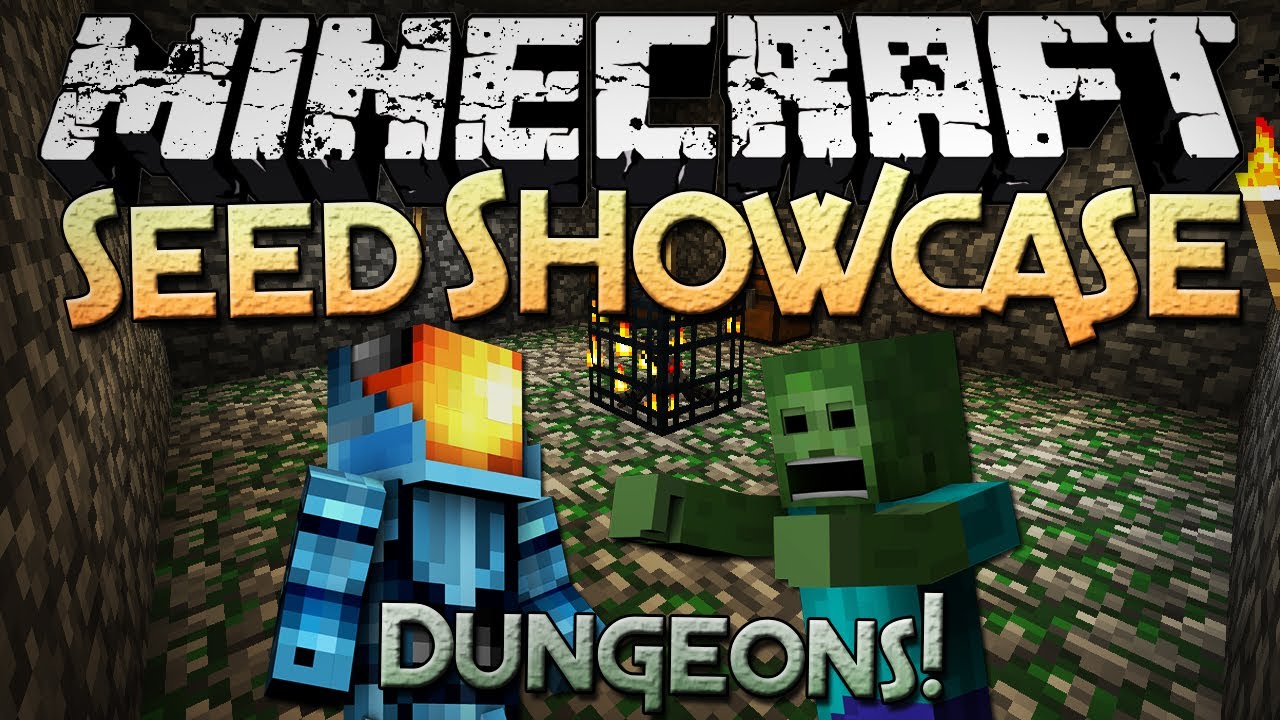 Minecraft: 1.4 Seeds - Dungeons 'N Stuff! - YouTube