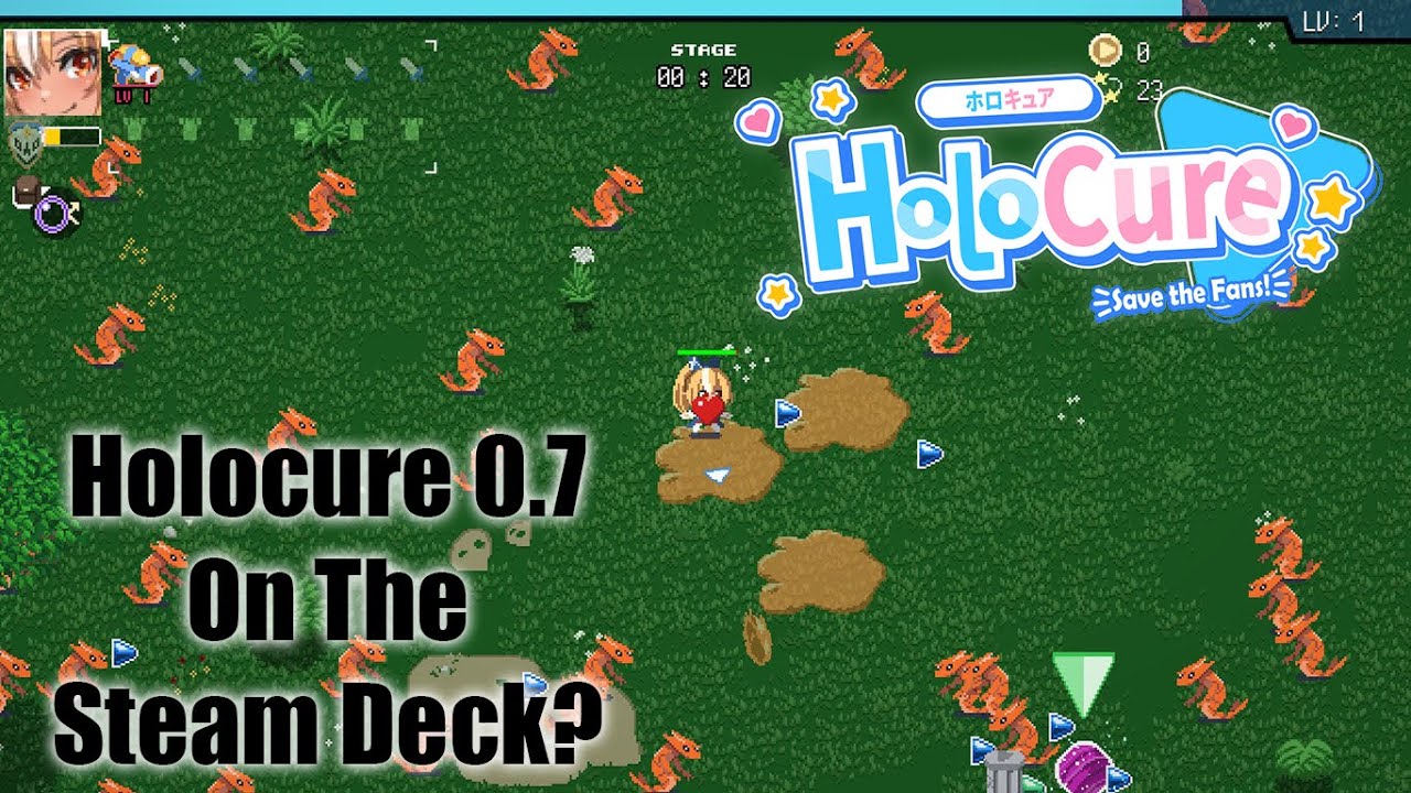Holocure 0.7 Update on the Steam Deck - YouTube