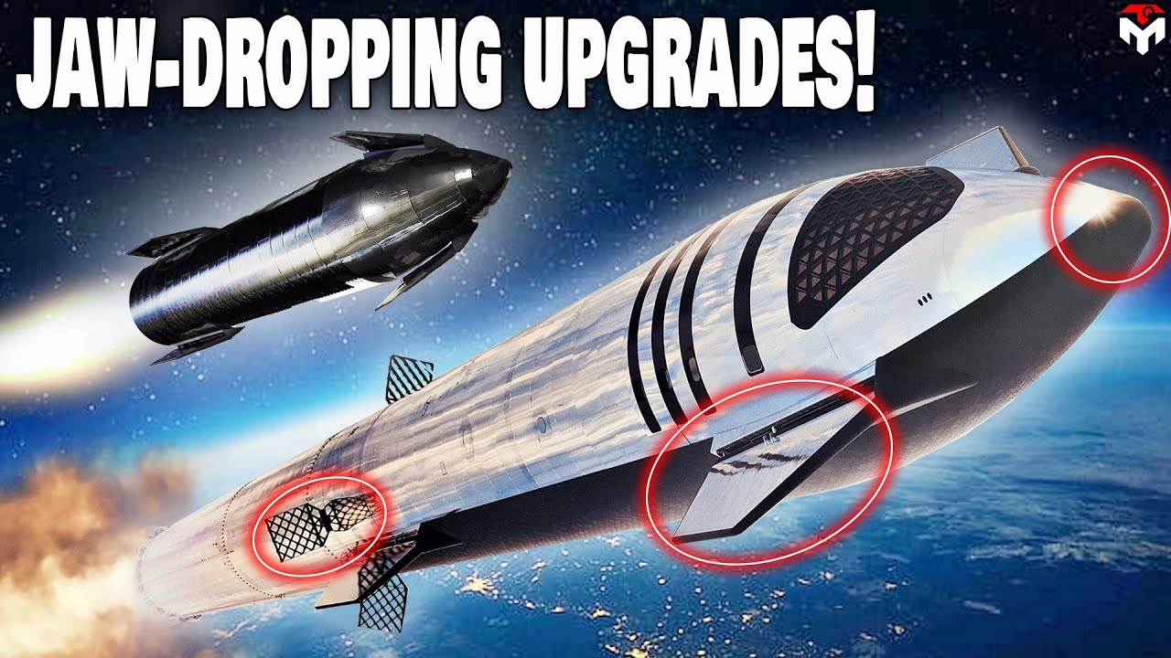 New MASSIVE Upgrades on SpaceX Starship are coming! - YouTube