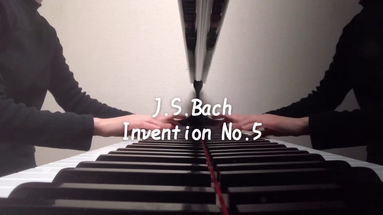 J.S.Bach Invention No.5 - YouTube