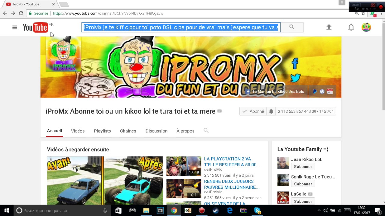 Pour iProMx le plus grand Youtuber!!!!!!!!!!!!!!! - YouTube