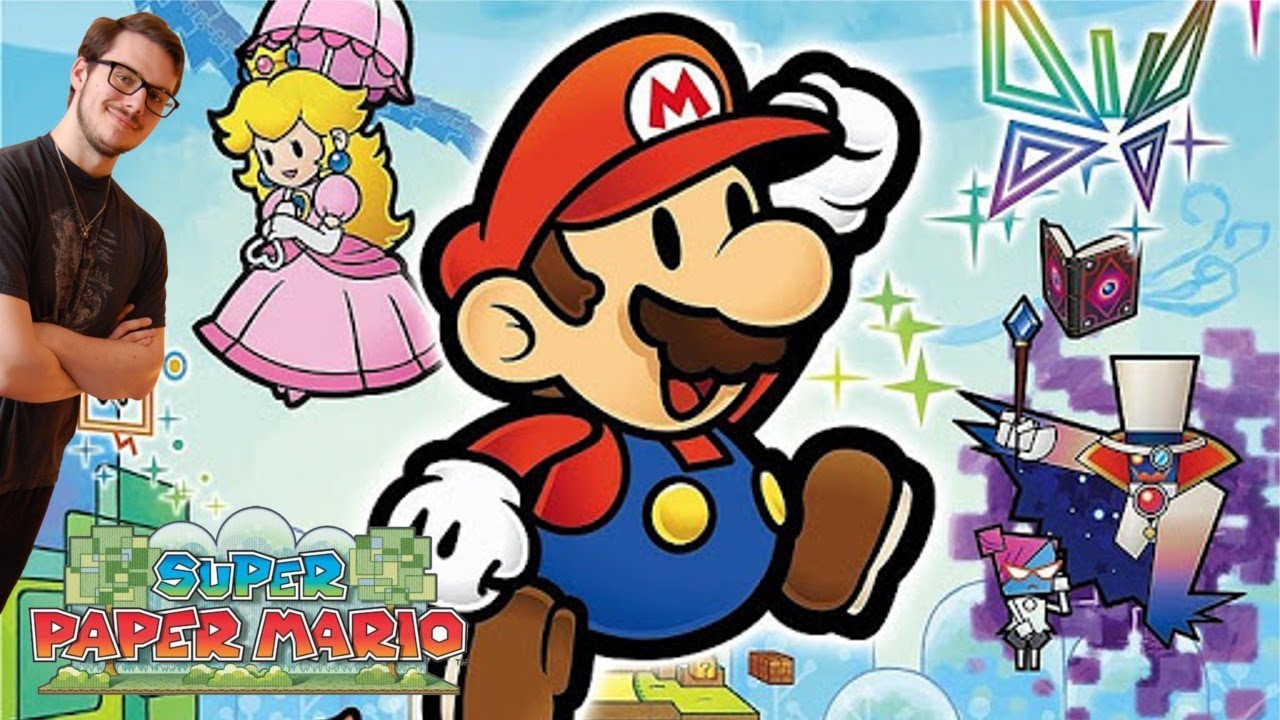 Ascending to Newer Heights!! (Super Paper Mario Streaming Vid) - YouTube