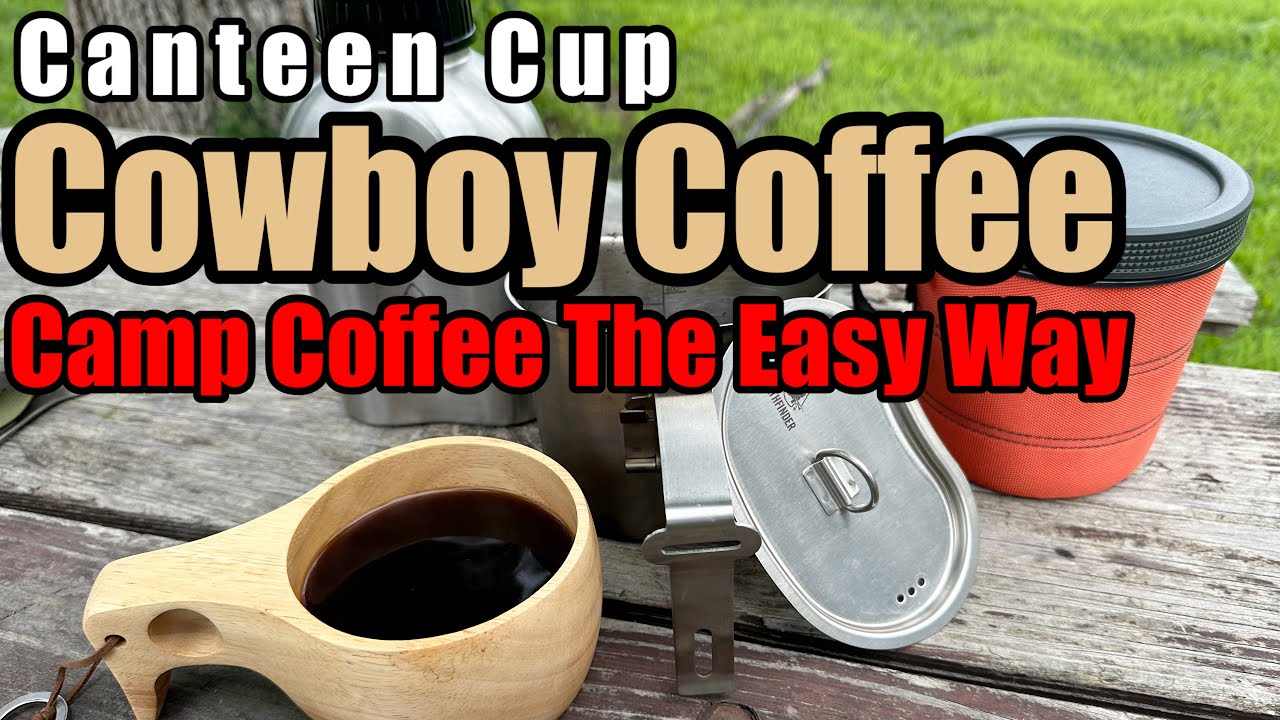 Cowboy Coffee - The easiest way to make coffee out camping. - YouTube