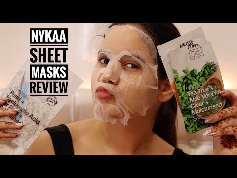 NYKAA SHEET MASKS | REVIEW | SHIVSHAKTI SACHDEV - YouTube