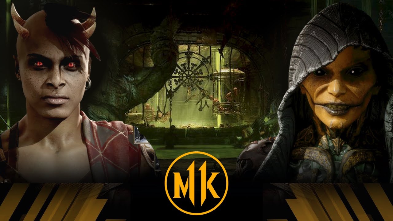 Mortal Kombat 11 - Sheeva Vs D'vorah - YouTube