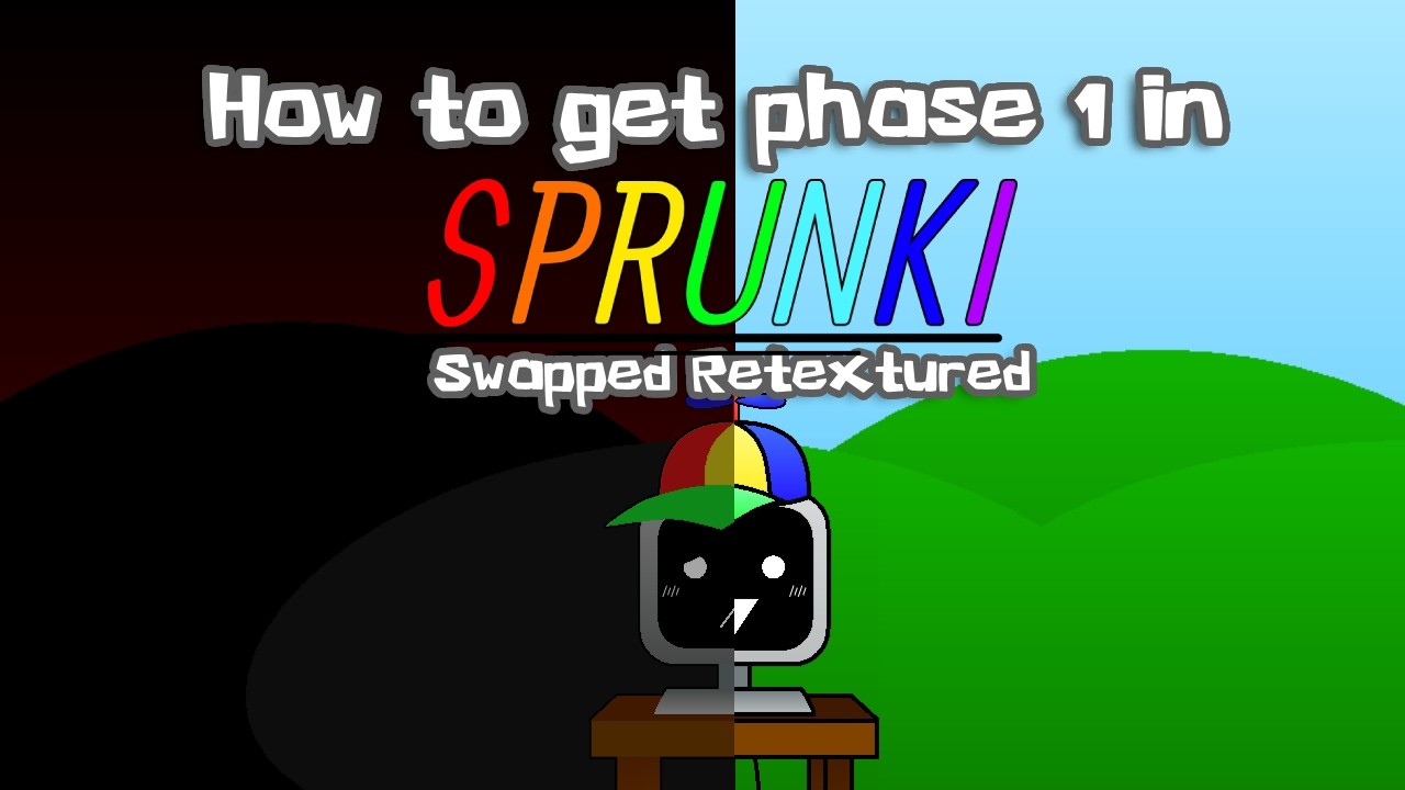 How to unlock phase 1 in Sprunki Swap Retextured Update 1.5 (tutorial ...