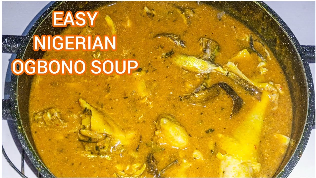 COOK EASY AND DELICIOUS OGBONO SOUP WITH ME | STEP BY STEP GUIDE TO A ...