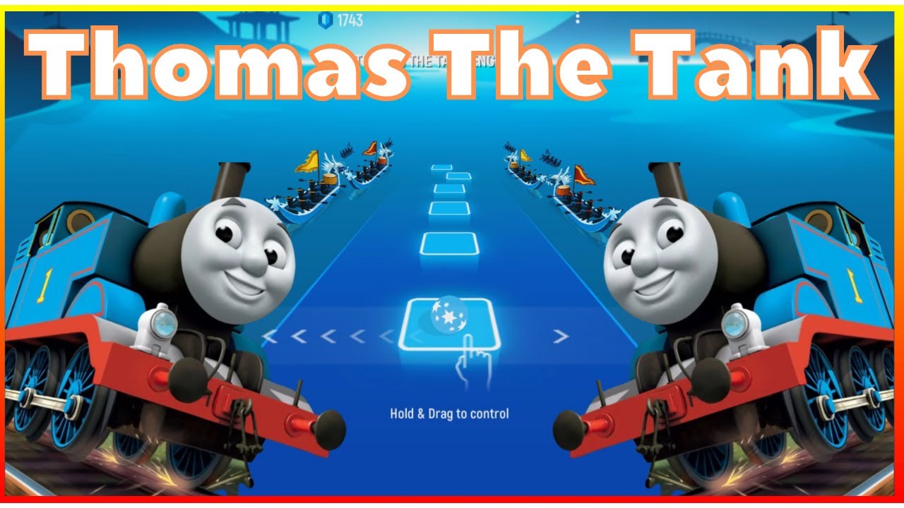 Thomas The Tank Engine Theme Song Remix – Tiles Hop - YouTube