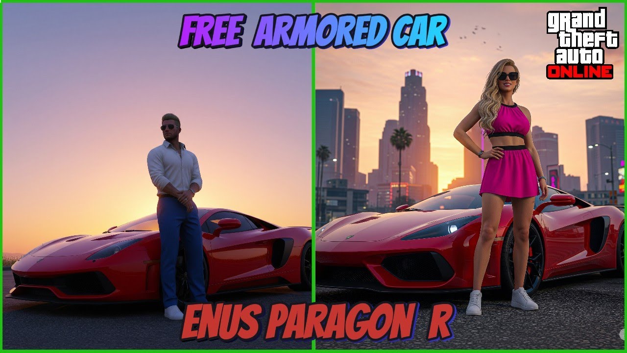 Free Enus Paragon R Car in GTA 5 Online| I Unlocked Enus Paragon R ...