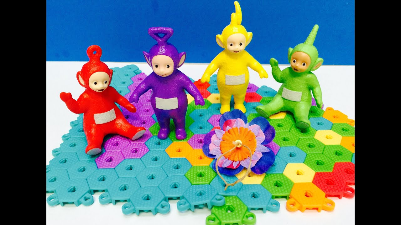 TELETUBBIES Toys Rainbow Gymnastics Mat! - YouTube