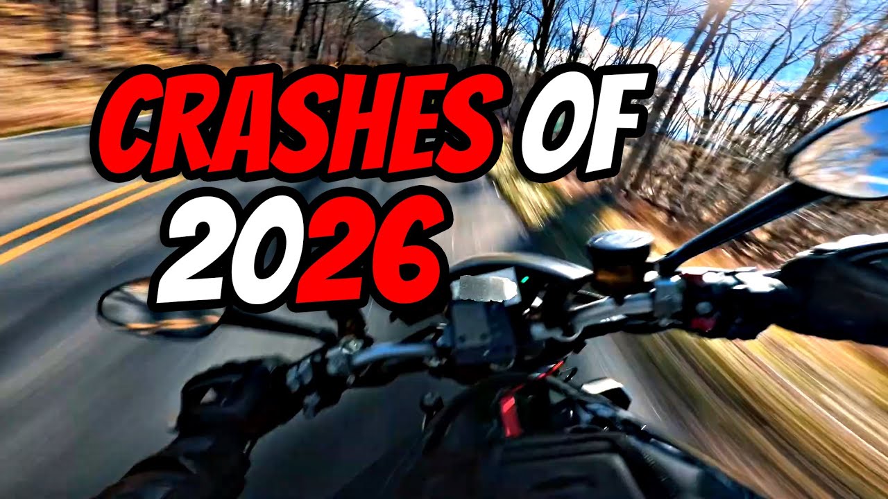 INSANE MOTORCYCLE CRASHES OF 2026 - YouTube