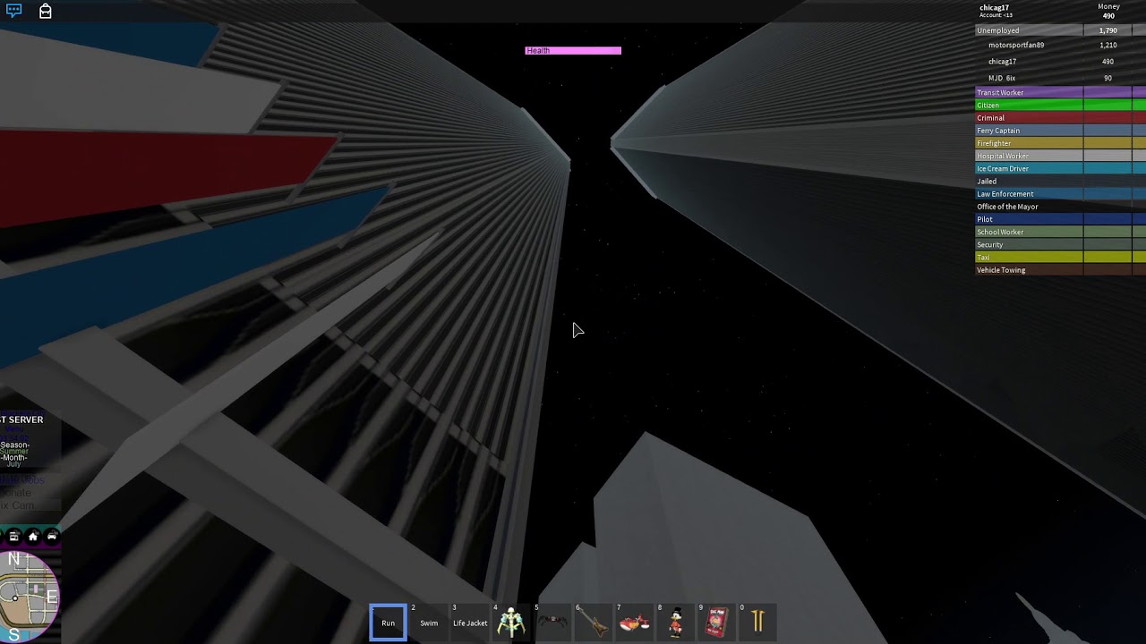 The WTC in New blockers city ROBLOX - YouTube