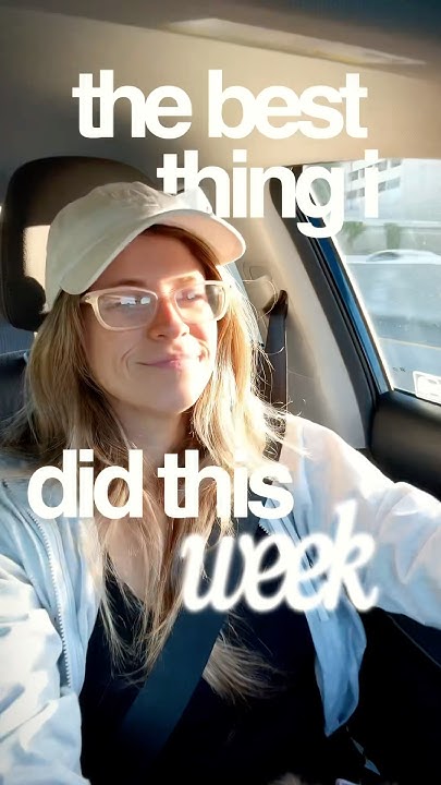 the BEST thing i did this week 😍 - YouTube