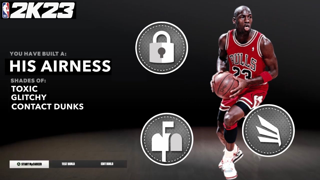THE BEST MICHAEL JORDAN BUILD NBA 2K23! 72 BADGES WITH CRAZY STATS! - YouTube