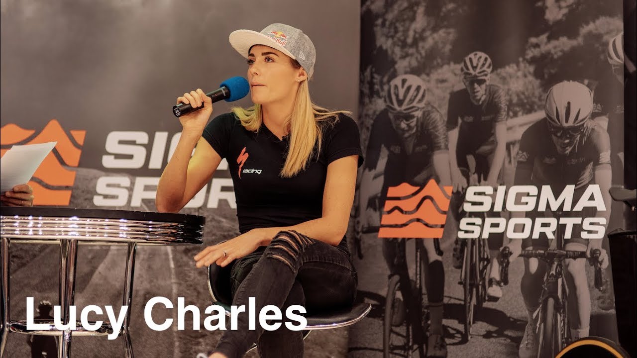 Lucy Charles at Sigma Sports: Olympic Games ambitions...? - YouTube