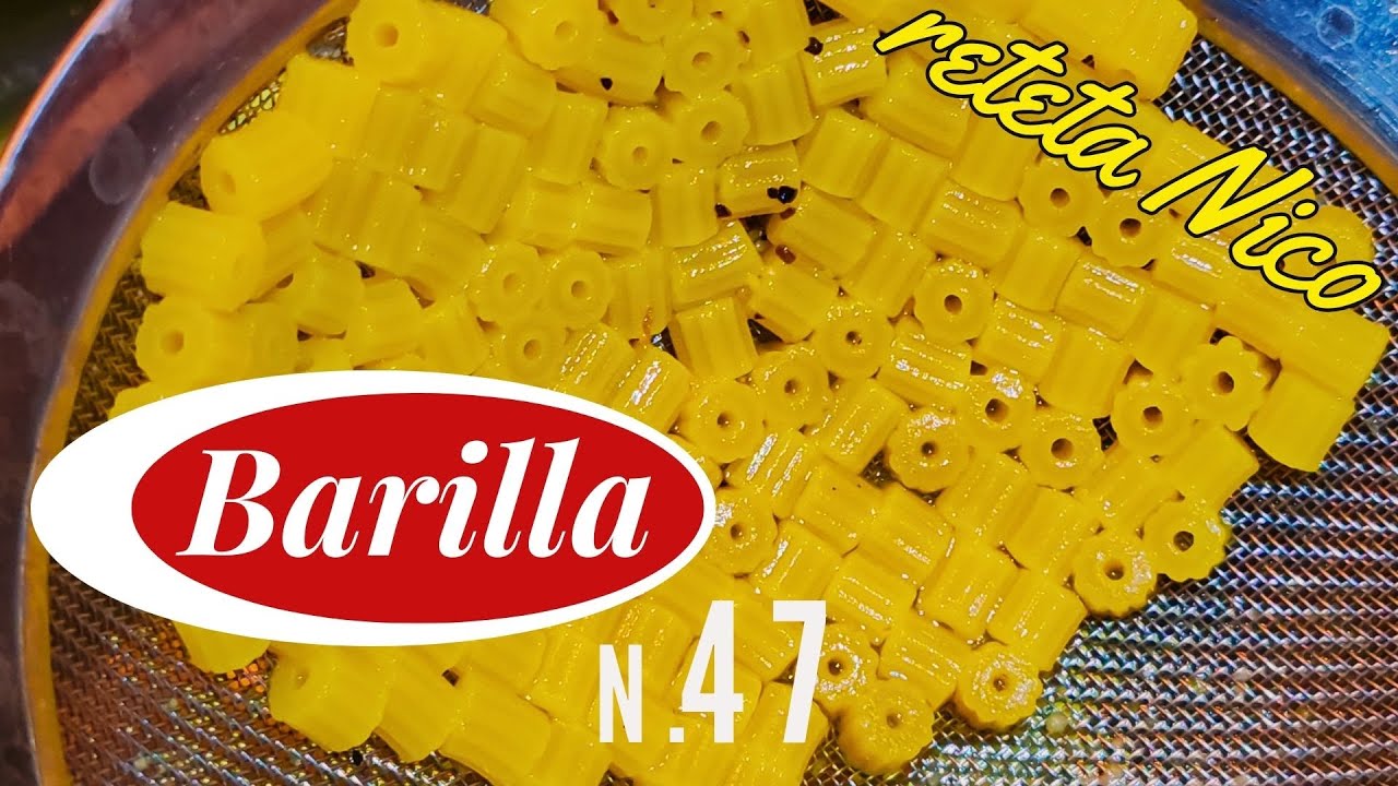 Cum să faci Paste Barilla 47 pentru pescuit. Rețeta Barilla 47 - YouTube