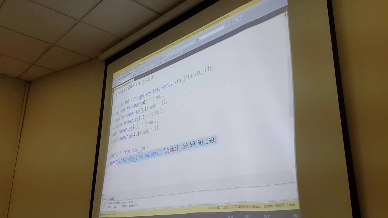 SQL Day 5 part 1 - YouTube