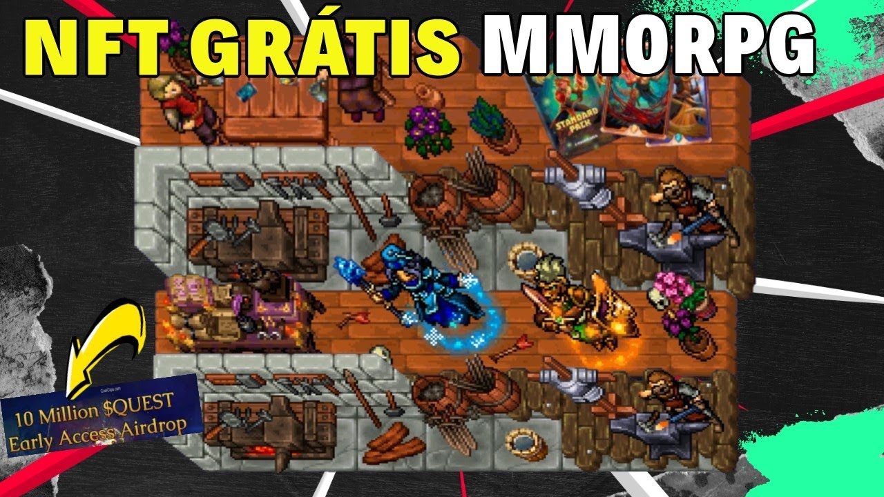INCRÍVEL! NOVO JOGO NFT MMORPG VAI PAGAR MUITO NO PLAY TO AIRDROP ...