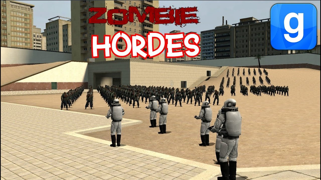 Combine Squad VS Half Life Rebel Zombie Hordes NPC Fight for Survival ...