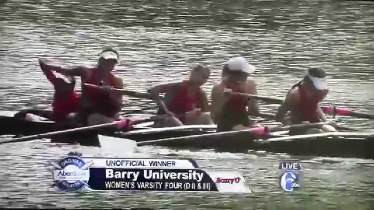 Barry University Women's Rowing 4+, Dad Vail Regatta 2015 - YouTube
