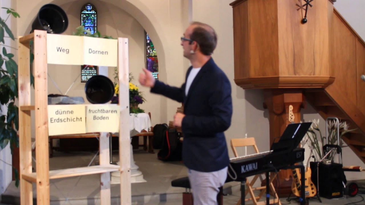 Dankstellgottesdienst 14.6.2015 Adrian Blaser "Von der Saat, die auf ...