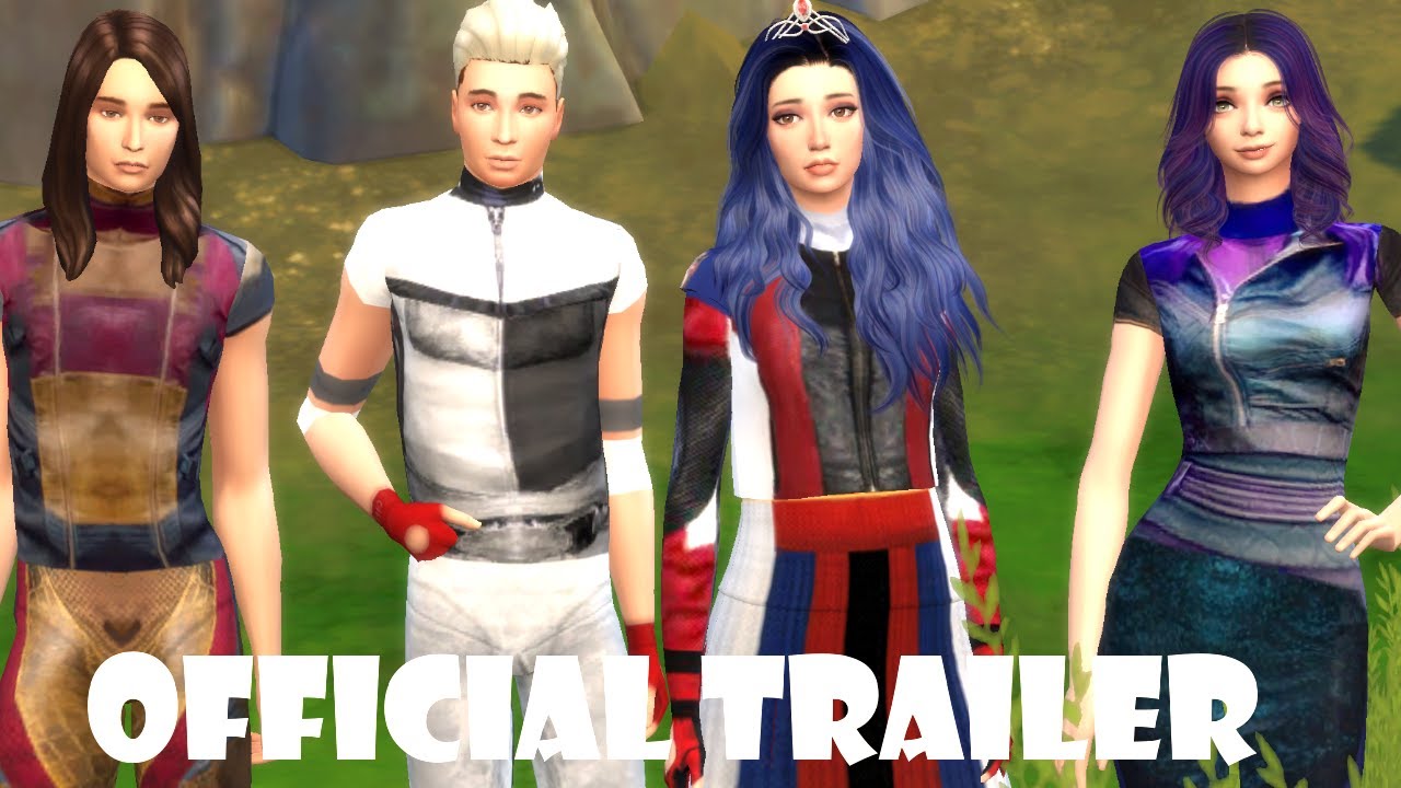 Sims 4 Descendants 3 the series I OFFICIAL TRAILER I Rebeccas Creations ...