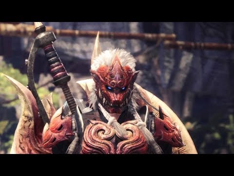 Odogaron Armor and Charge Blade - Monster Hunter: World - YouTube