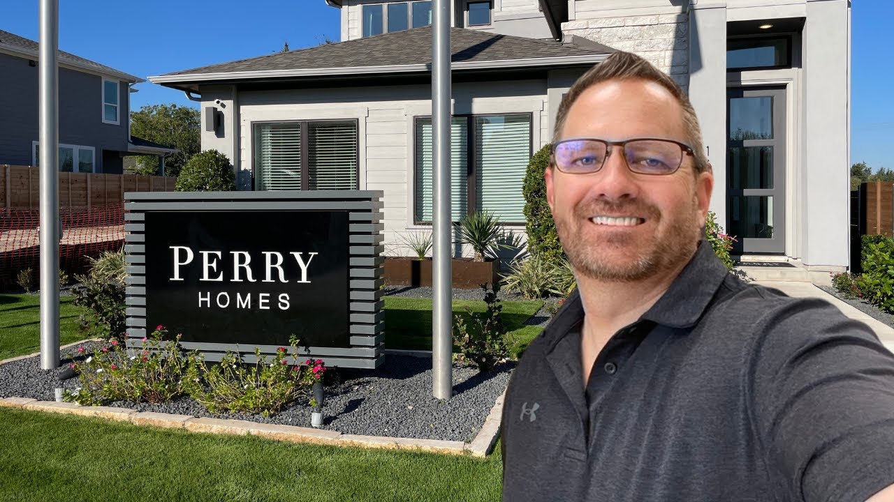 PFLUGERVILLE TX | PERRY HOMES | OLD TOWN EAST - YouTube