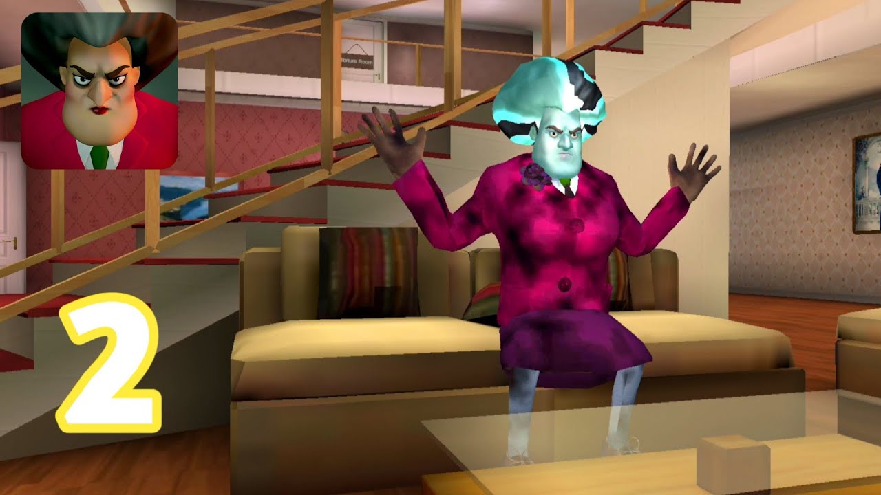 Scary teacher-Gameplay part 2~Completing levels-Game for(Android/IOS ...