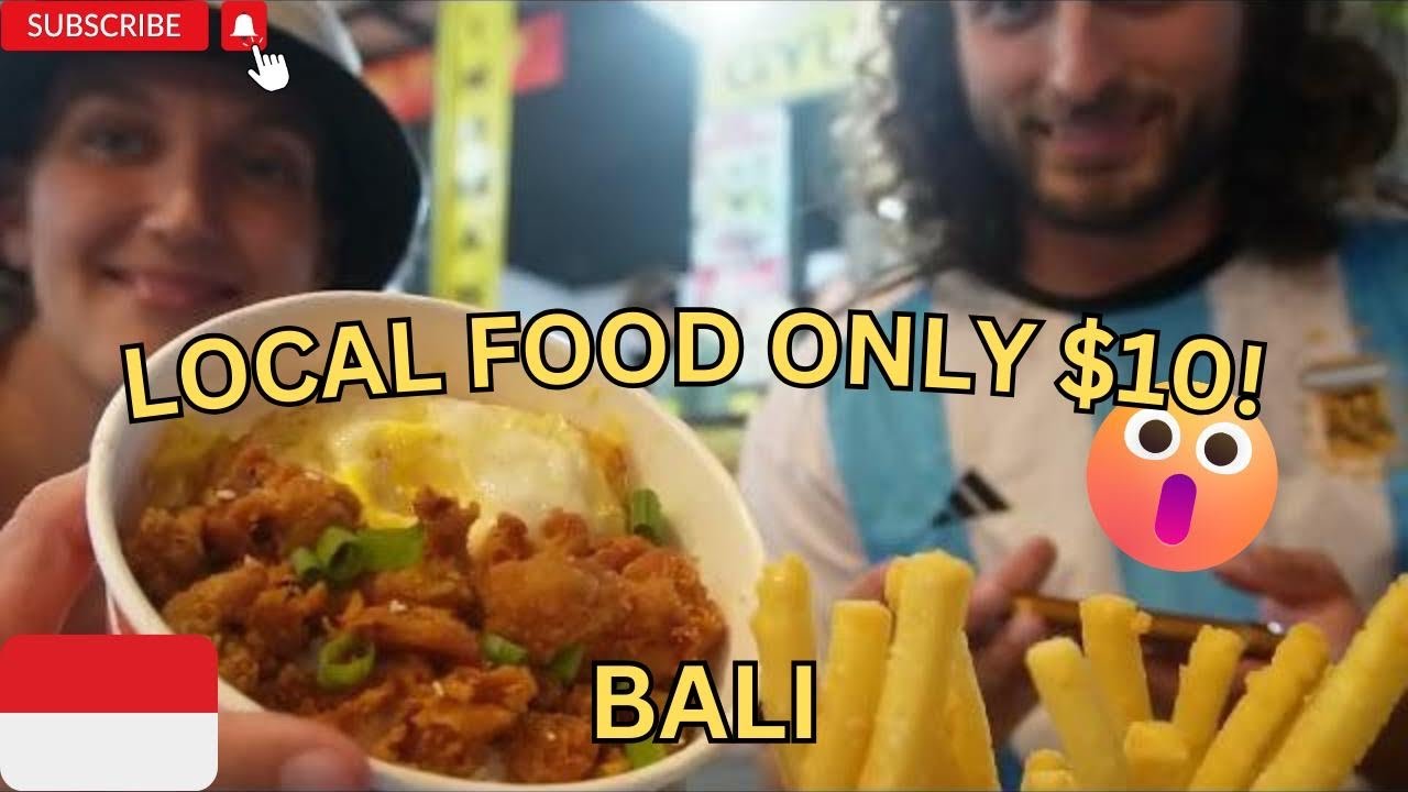 Bali $10 Food Court Challenge: Local Food Court on a Budget! 🇮🇩 - YouTube