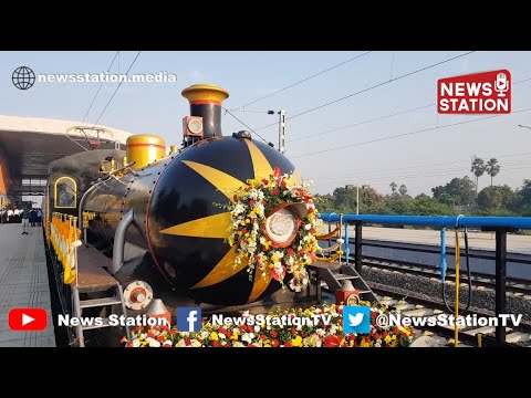 Modi Unveils Ekta Nagar-Ahmedabad Steam Heritage Special Train with ...