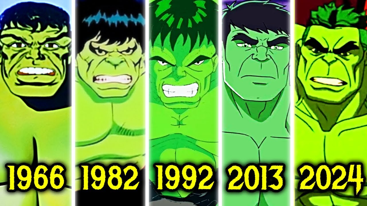38 (Entire) Hulk Animated Mediagraphy, Stories And Appearances ...