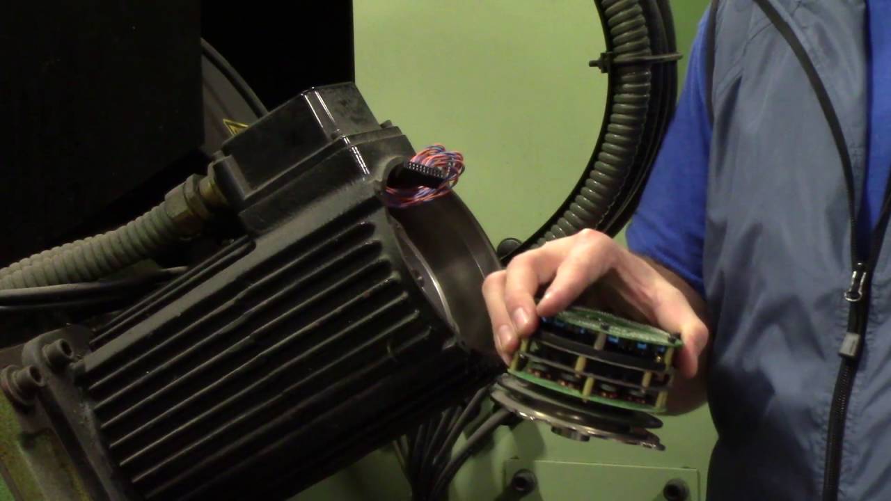How to Remove and Replace Okuma ER FC 2048D Encoder - YouTube