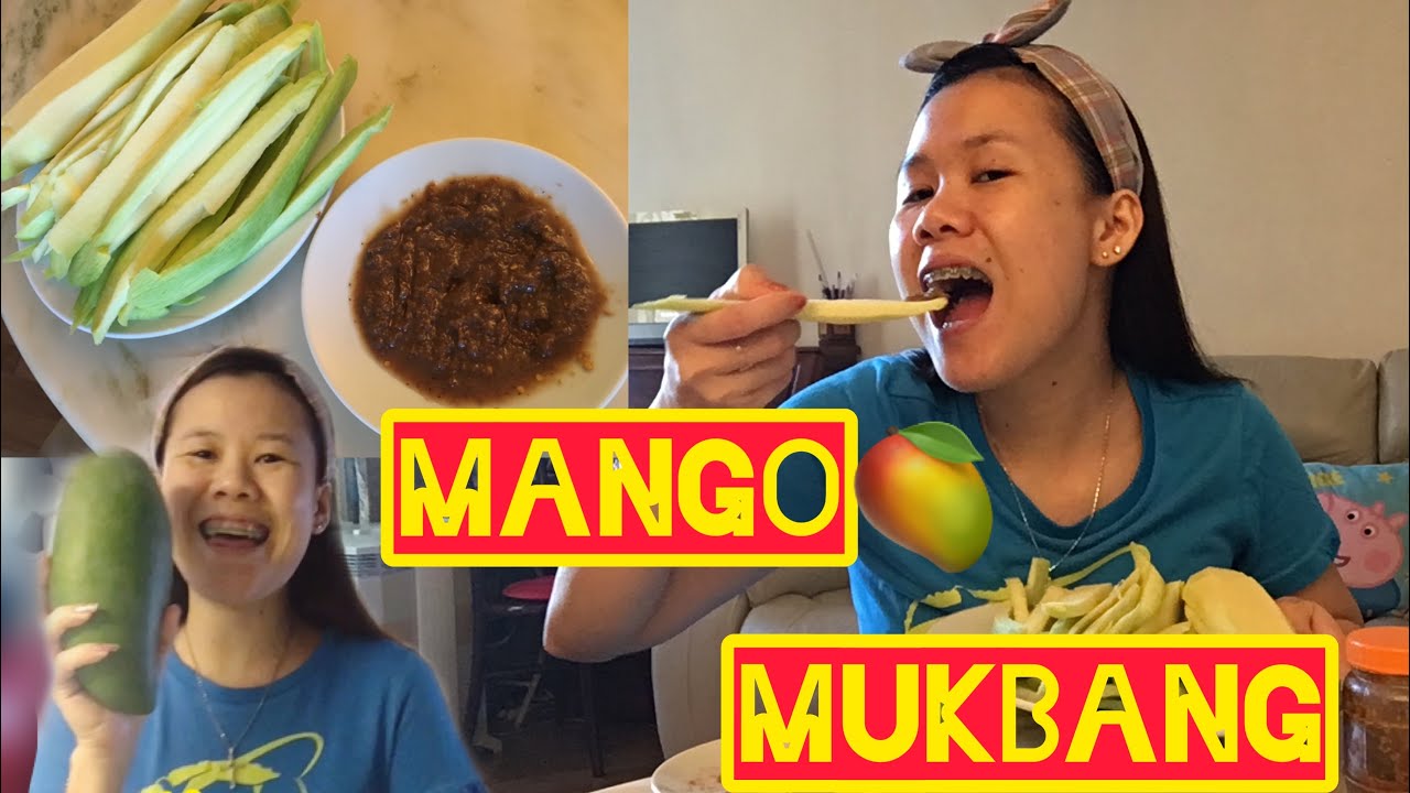 MANGO MUKBANG with BAGOONG / ALAMANG - YouTube